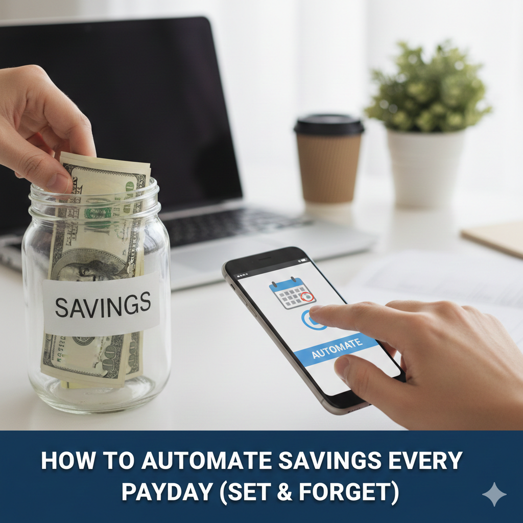 How to Automate Savings Every Payday (Set & Forget)